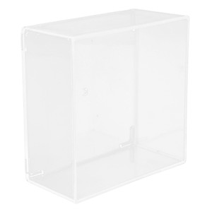 HEMOTON Tea Bag Bin Storage Organizer for Kitchen Tea Bag Organizer Desktop Acrylic Box Storage Transparent Coffee Bag Holder Sundries Box Sugar Packet Holder for Countertops Pantries, S