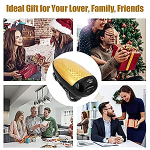 Professional Cord/Cordless Handheld Heat Massager,USB Charge Vibration Neck/Legs/Hand Massage, 2 Massage Nodes，1 Hot Button (Convex)