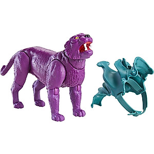 Masters of the Universe Origins Action Figure, Panthor Collectible with 12 Movable Joints, Panther-Like Beast, 11.75 inch