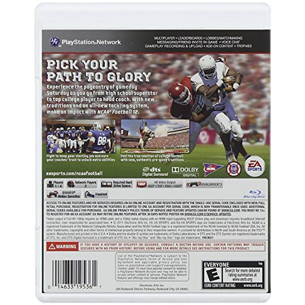 NCAA Football 12 - Playstation 3