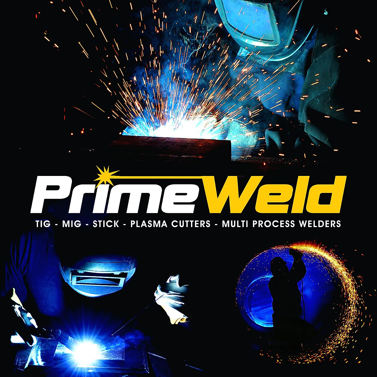 PrimeWeld 75% Argon 25% CO2 Bottle 80CF | DOT 3AA | USA CGA 580 Valve | Best Gas Blend for MIG Welding | Cylinders Full & Ready to Use