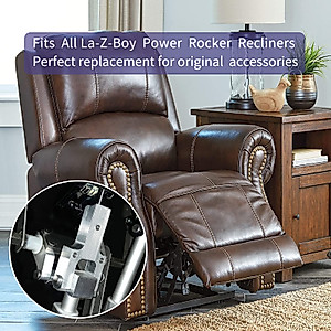Vanshly Metal Toggle Drive Connector and Metal Drive Toggle and Clevis Mount Fits for Lazyboy Power Recliners, Fits for All L-Z-Boy Power Recliners (Drive Connector,Metal Drive Toggle,Clevis Mount)