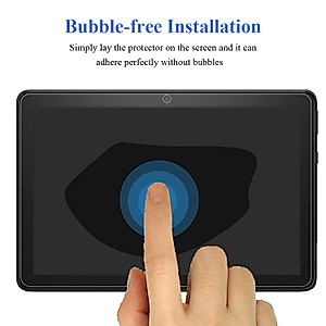 KXOYJAD Screen Protector for Fire HD 10 Tablet (2023/2021,13th/11th Generation) and Fire HD 10 Kids Pro, Tempered Glass Film(2 Pack)