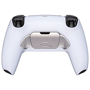 Silver Real Metal Buttons (RMB) Version K1 K2 Buttons Housing & Remap PCB Board for PS5 Controller eXtremeRate Rise Remap Kit – NOT Included The Controller & Flex Cables and Other Rise Accessories