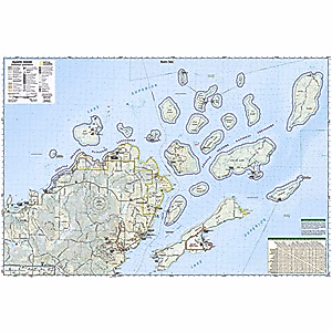 Apostle Islands National Lakeshore Map (National Geographic Trails Illustrated Map, 235)