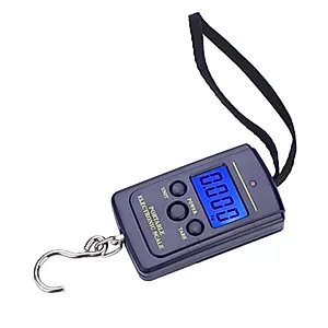 Fishing Scale, Portable Electronic Balance Digital Hook Hanging LCD Display Portable Scale