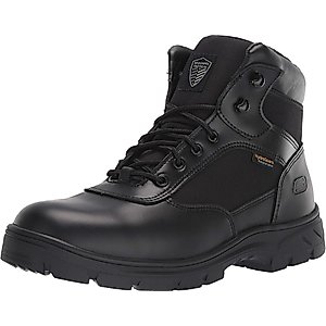 Skechers mens Wascana - Benen Wp Military and Tactical Boot, Black, 10 Wide US