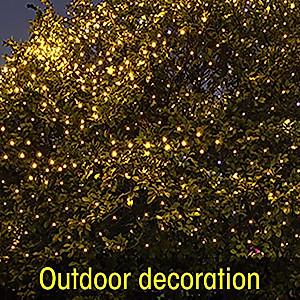 beenSOLE Solar String Lights Outdoor, 30.6ft 50 LED Crystal Globe Cafe Lights with 8 Lighting Modes, Waterproof Solar Powered Patio Lights for Outdoor Garden Yard Porch Party Decor (Warm White)