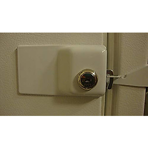 Fridge Lock Refrigerator Door Lock (white)