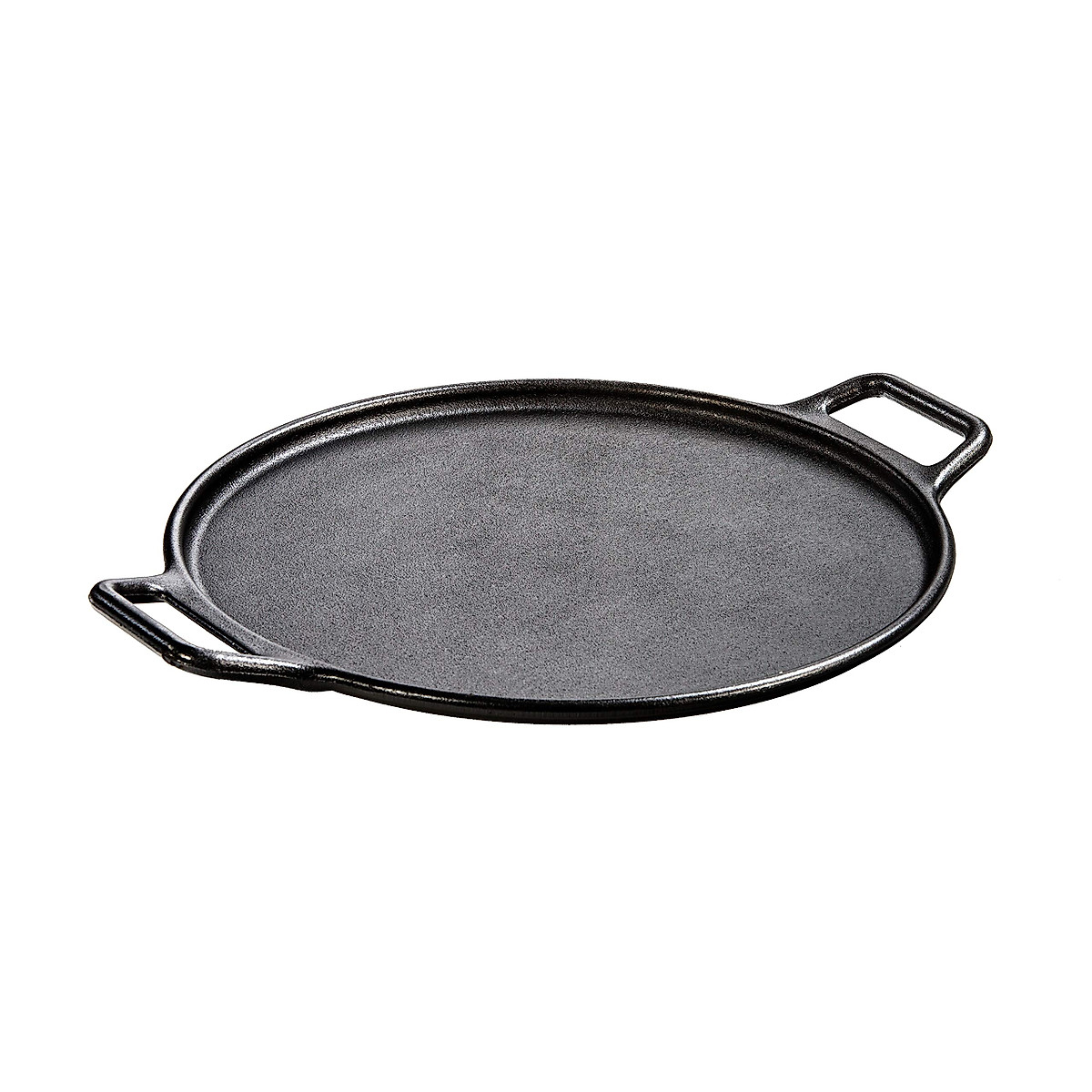 Lodge 14 Inch Cast Iron Pizza Pan and 17 Inch Cast Iron Skillet Bundle