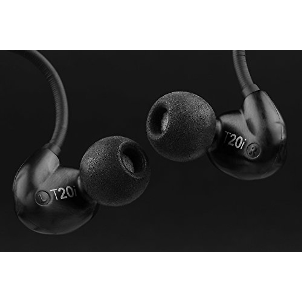 Comply Comfort Plus Tsx-100 Memory Foam Earphone Tips, Fits Etymotic, Klipsch, Westone & More (Medium, 3 Pairs), Black