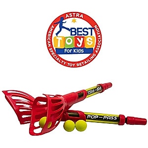 Hog Wild Refill Pack for Pop & Pass Outdoor Game - Includes 3 Soft Foam Balls for Use with Pop & Pass Launchers