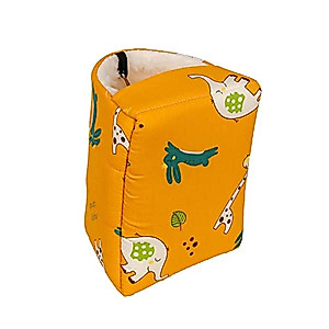MagiDeal Soft Hamster Hammock Bed Playing Hanging Cage Accessories Hamster DEN Warm Sleeping House Nest Toy for Small Animals Ferret Parrot Mouse Rat, Yellow