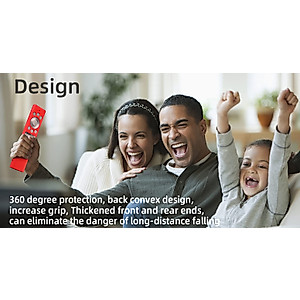 Silicone Cover for Samsung Solar TV Remote Control BN59 Series 2021, Light Weight Samsung Remote Cover Case Shockproof Silicone Sleeve(Gray)