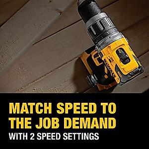 DEWALT 20V MAX* Cordless Drill Combo Kit, 2-Tool (DCK287D1M1)