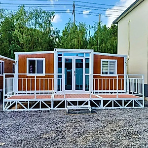 20ft 40ft Luxury Villa Prefabricated Prefab Expandable Container House Home Office Expandable Container House Prefabricated