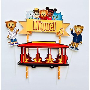 Personalized Neighborhood Themed Cake Topper