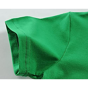 Toddler Boys St. Patrick's Day T-Shirt Unisex Short Sleeve Truck Loads of Luck T-Shirt Kids Boys Tops 4T