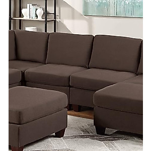 Wycian Boho High Chair, Dining Chair 20 Inch Seat Height 1PC Coffee Seat Height 20" Armless Chair Fabric 32.00" L 26.00" W 35.00" H for Living Room