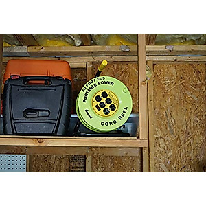 Designers Edge E238 Extension Cord, 12/3-Gauge, Vivid Green