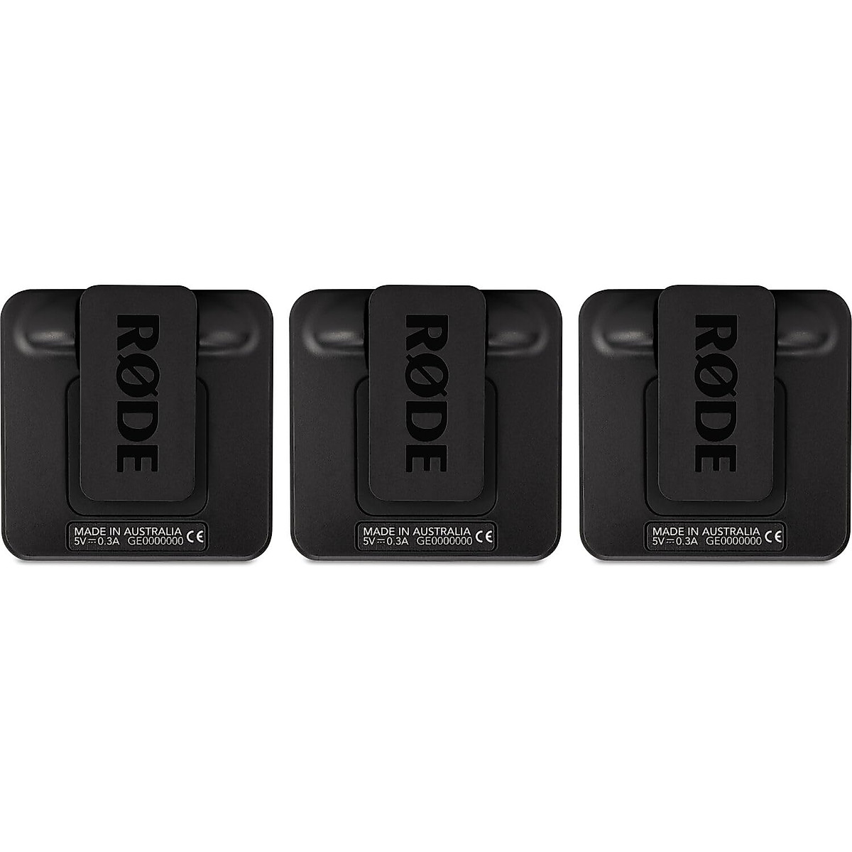 RØDE Wireless Go II Dual Channel Wireless System with Built-in Microphones with Analogue and Digital USB Outputs, with 2X Transmitter, Bundle with 2X Turnstile Audio Lavalier Microphone