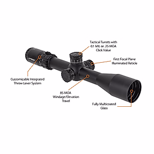 Primary Arms SLX 4-16X44mm FFP Rifle Scope - Illuminated ARC-2-MOA Reticle