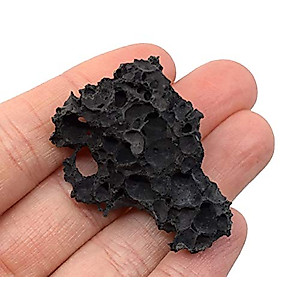 6PK Raw Scoria, Igneous Rock Specimen - Approx. 1"- Geologist Selected & Hand Processed - Great for Science Classrooms - Eisco Labs