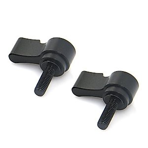 CAMVATE M5 Rotating Knob Adjustable Thumb Lever Screw (Black,15mm Length) - 1492
