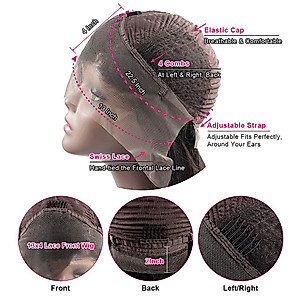 ITODAY 30 Inch Straight Long Lace Front Wigs Human Hair Pre Plucked 13x4 HD Lace Frontal Wigs Human Hair for Women Glueless Wigs Human Hair Natural Hairline (30 Inch, 13×4 Straight Wig)