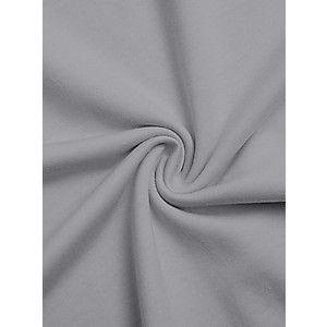 LilyCoco Women's Graphic Oversized Sweatshirt Long Sleeve Crewneck Pullover Top Los Angeles Gray Medium