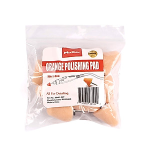 Maxshine MN01 Mini Polisher and The Accessories- 10pcs Dia: 3x3cm Orange Polishing Pad