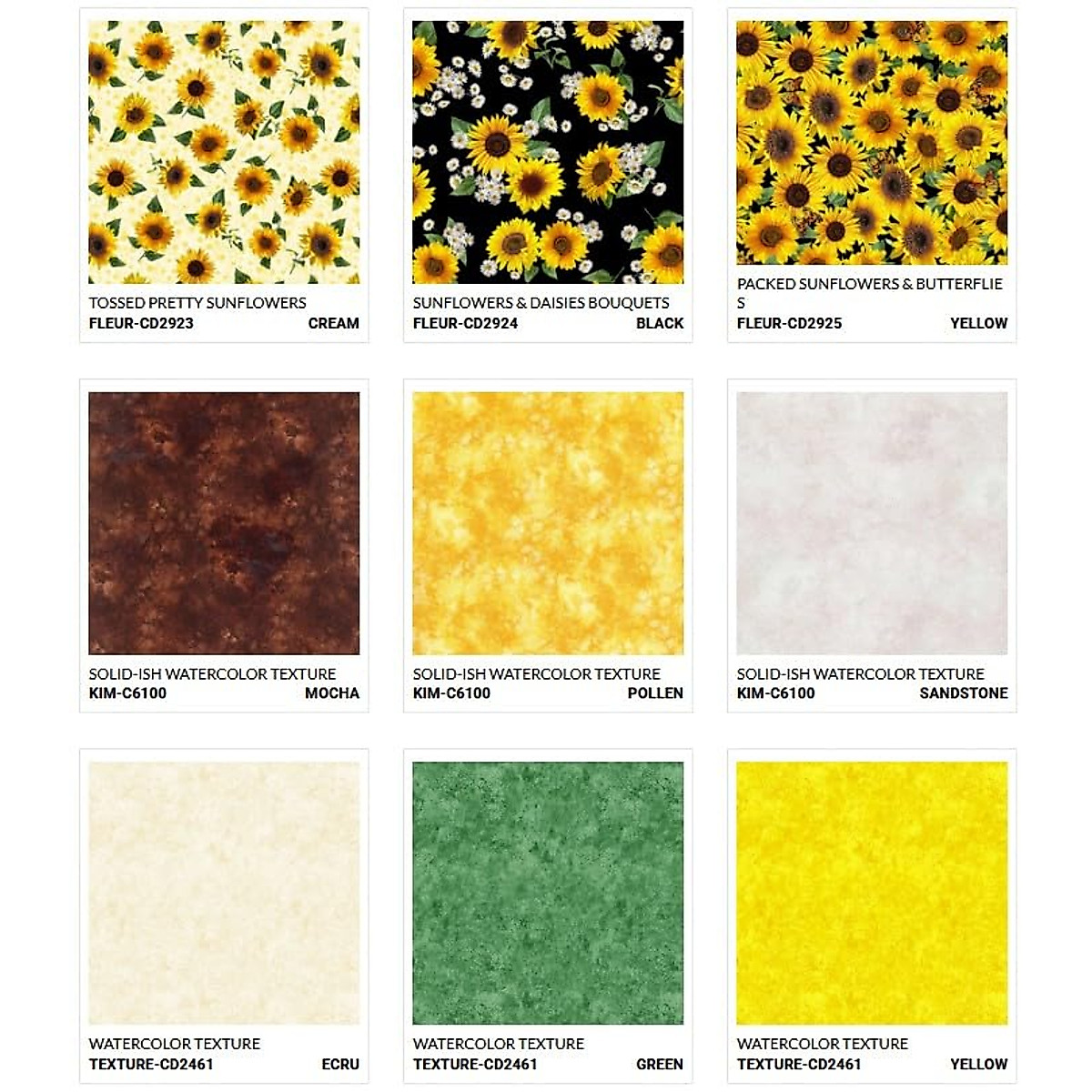 Advice from a Sunflower by Timeless Treasures Inspirational Flower Cotton Quilt Panel 23"" x 43"", CD2921-CREAM