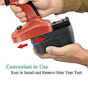 3.6Ah HPB14 Replacement Battery Compatible with Black and Decker 14.4V Battery Firestorm FSB14 FS140BX 499936-34 499936-35 A14 A144EX A1714 BD1444L HPD14K-2 Cordless Power Tool