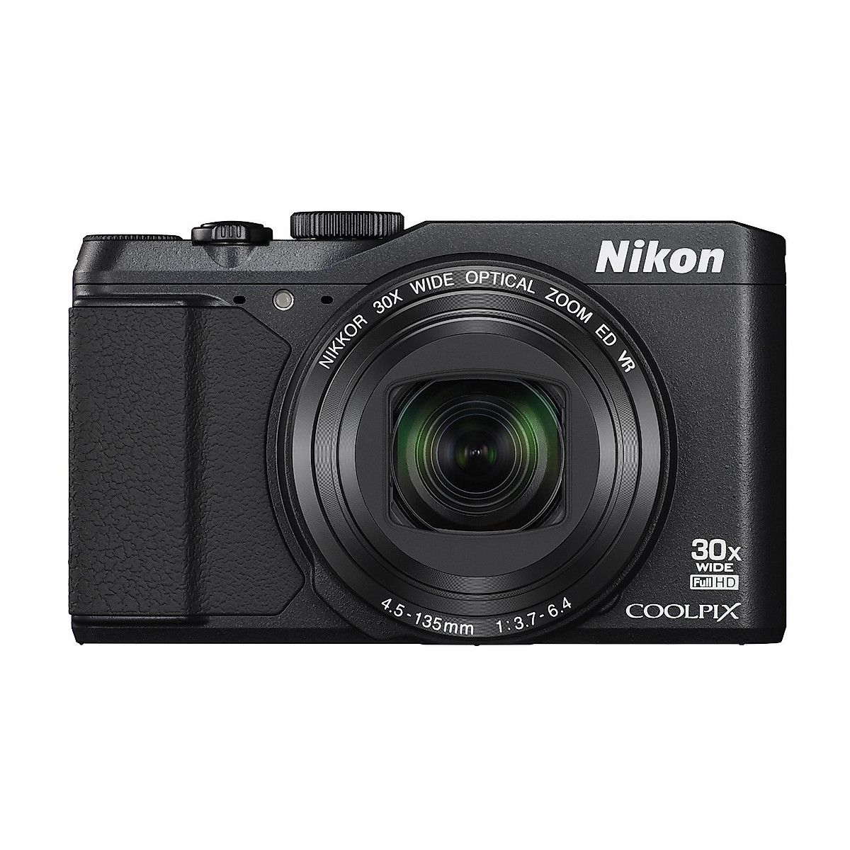 Nikon COOLPIX S9900 Digital Camera with 30x Optical Zoom and Built-in Wi-Fi (Black)(Renewed)