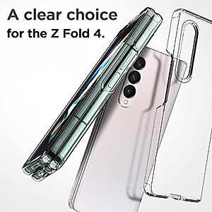 AICase for Samsung Galaxy Z Fold 4 Case Clear, [Anti-Yellow] Ultra-Thin Slim Fit Transparent Hard PC Protective Phone Case for Samsung Fold 4 5G