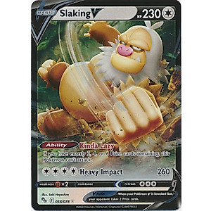 Slaking V - 058/078 - Pokemon Go - Ultra Rare Pokemon Card