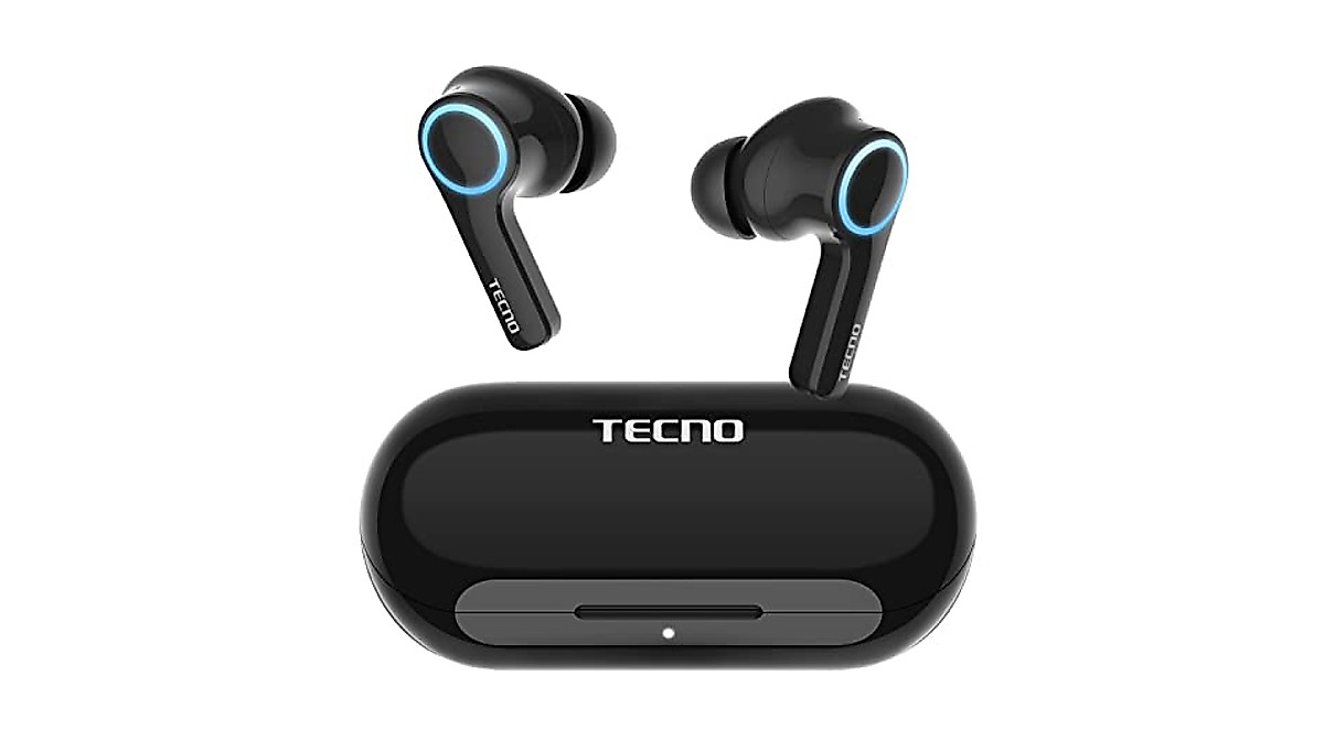 Tecno True Wireless Earbuds - ANC Noise Cancelling Headphones