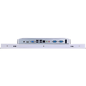 18.5 Inch TFT LED IP65 Industrial Panel PC, All in One PC, High Temperature 5-Wire Resistive Touch Screen, Intel 4th Core I3, VGA HDMI LAN RS232 COM, 8GB Ram 512GB SSD