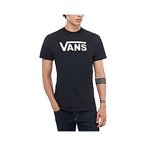 Vans Men's Classic Tee, Black/White, SM