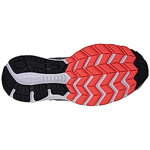 Saucony Women's Cohesion 10 Grey/Peach Running Shoe 9 M US