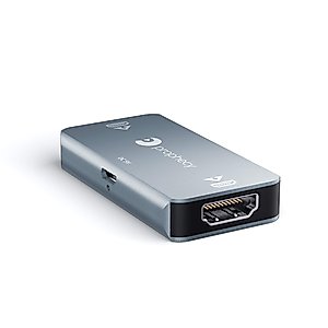 gofanco Prophecy 4K HDMI 2.0 Repeater with Retimer - HDMI Signal Booster/Extender, 4K @60Hz YUV 4:4:4, HDR, HDMI 2.0a, HDCP 2.2, 18Gbps, CEC Pass-Through, Cascading, TAA Compliant (PRO-HDrepeat)