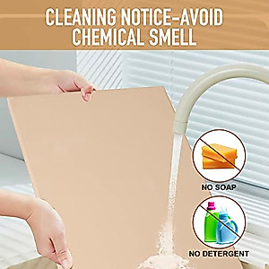 Mepple Pizza Stone for Oven Grill 12x15" Baking Stone with Scraper Perfect for Pizza Bread BBQ, Thermal Shock Resistant Rectangle