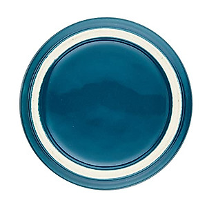 Rachael Ray Ceramics Stacking Spice/Seasoning Box Set with Lid, 2 Piece, Teal