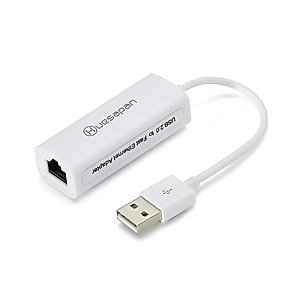 USB 2.0 to Ethernet Adapter Huesapan USB 2.0 to RJ45 Ethernet LAN Network Adapter Cable 100/10Mbps