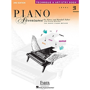Piano Adventures - Technique & Artistry Book - Level 2B