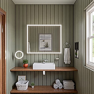 ALFI brand AB9513-PC Matching Bathroom Accessory Set (6 Piece), Polished Chrome