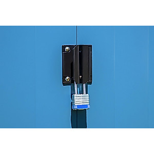 Arrow Sheds 10' x 7' Outdoor Steel Storage Shed, Blue