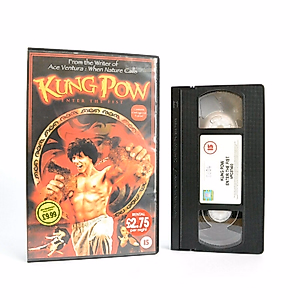 Kung Pow: Enter The Fist - Martial Arts Parody - Large Box - Ex-Rental - Pal VHS