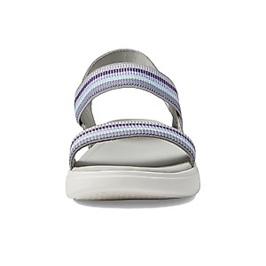 Skechers Women's 114400 Sandal, Purple Multi, 8
