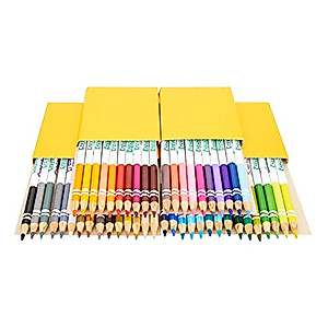 Crayola Erasable Colored Pencils, Back to School Supplies, Adult Coloring, 50 Count [Amazon Exclusive]
